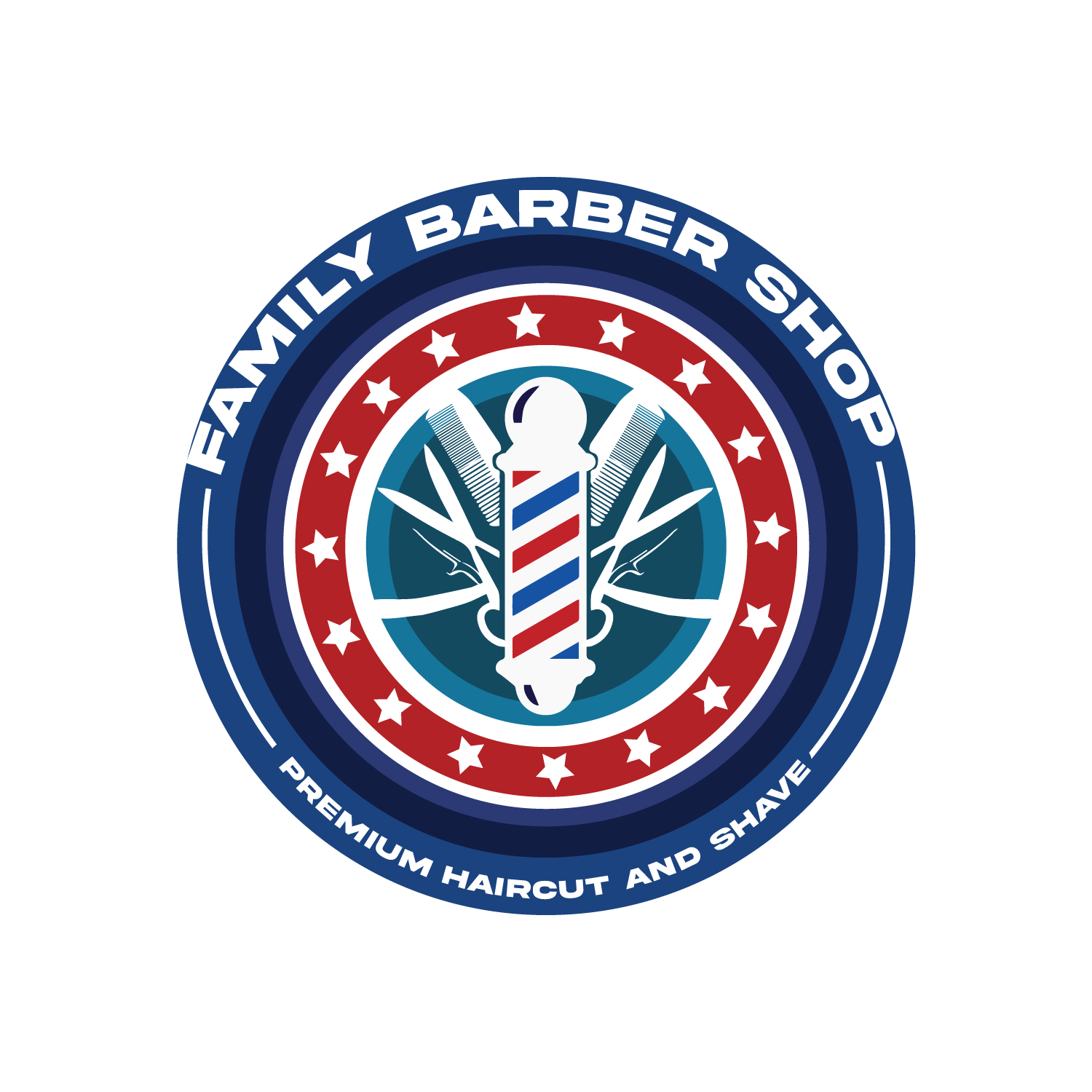 Family Barber Shop logo